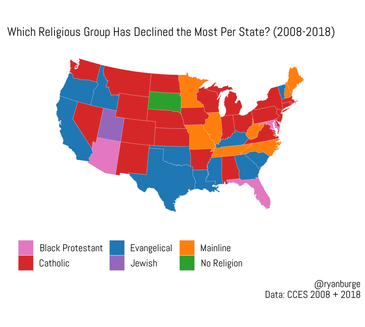 Growth and Decline in American Religion over the Last Decade – Religion ...